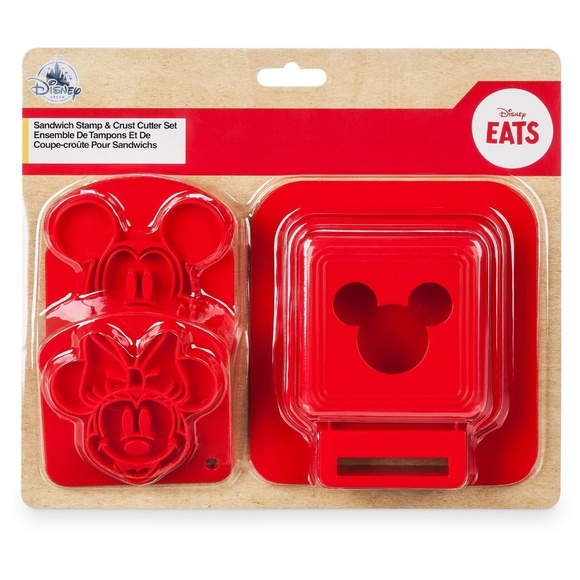 Disney | Kitchen | Mickey Mouse Sandwich Stamp And Crust Cutter Set ...